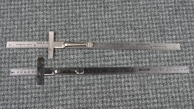 B15 Pair Pocket Clip 6" Depth Gage Rulers - General & Greenfield Sales ...