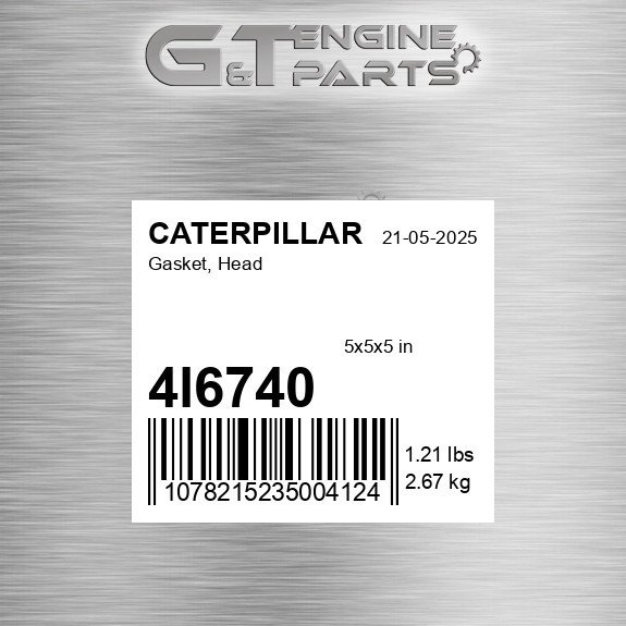 4L6740 GASKET, HEAD fits CATERPILLAR (NEW AFTERMARKET) | eBay