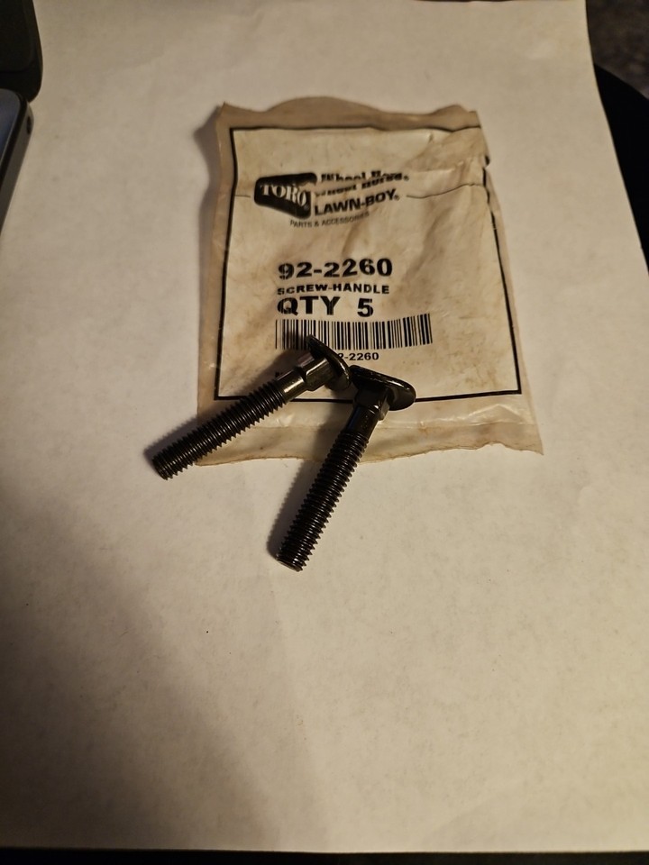 92-2260 OEM NOS Toro Handle Bolt Screw Powerlite | eBay