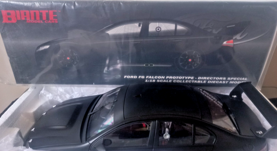 FORD FALCON FG PROTOTYPE DIRECTORS SPECIAL BIANTE BLACK PLAIN BODY 1:18 ...
