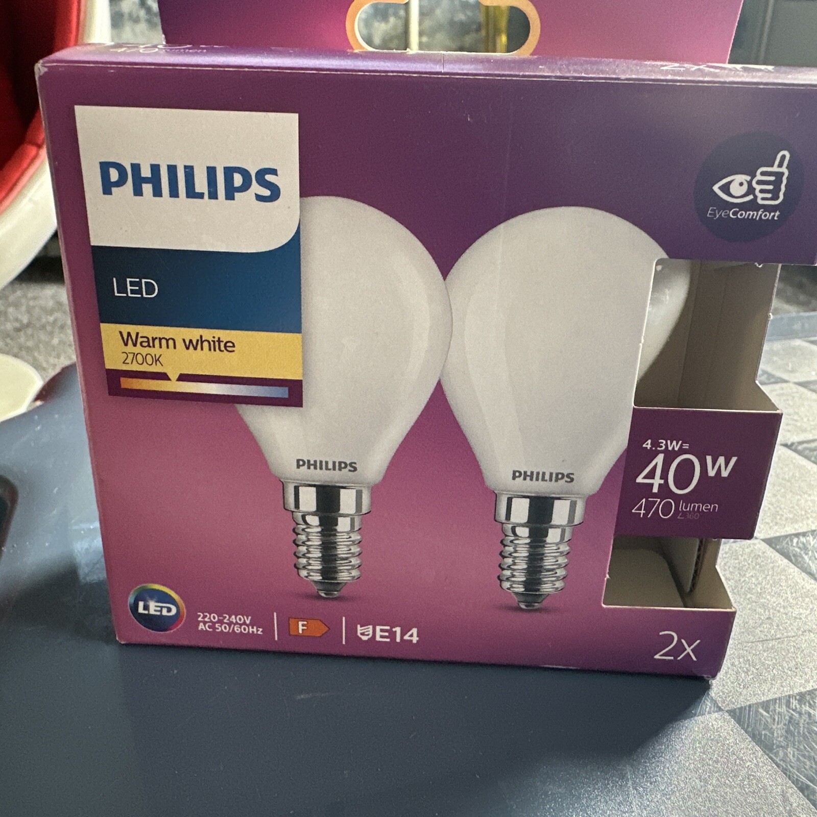 Philips Hue White and Colour Ambiance Smart Light Bulb - 2 Pack for ...