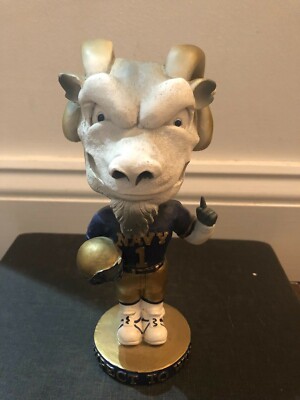 Navy Midshipmen Goat Mascot Bobblehead US Naval Academy Football NCAA ...