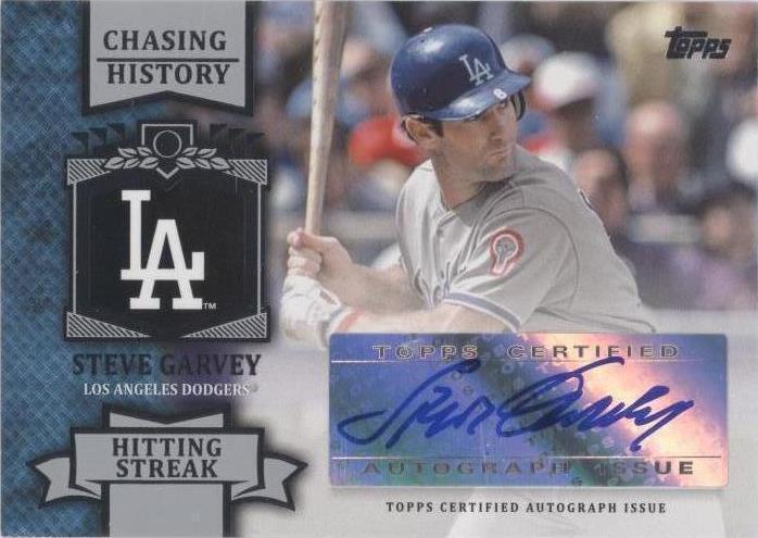 2013 Topps - Chasing History Autograph Steve Garvey #CHA-SG (AU) for ...
