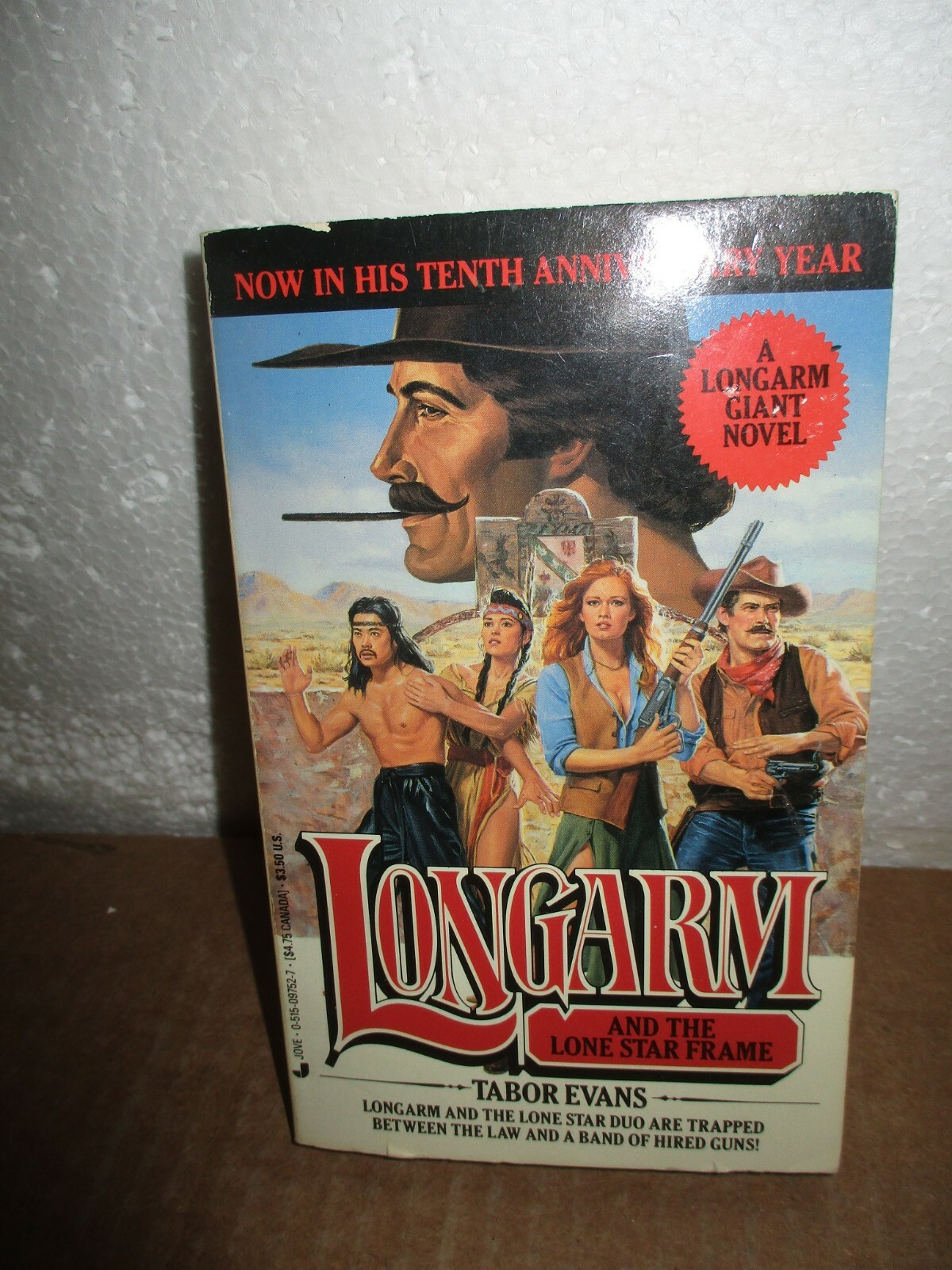 Longarm : Longarm And The Lone Star Frame by Tabor Evans (1988 ...