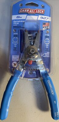 Channellock 927 8-Inch Convertible Retaining Ring Pliers- NEW AND ...
