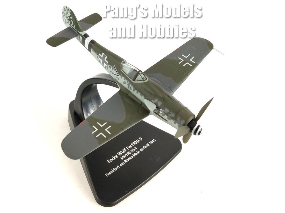 Focke-Wulf Fw-190 Fw-190D Würger Shrike JG 4 German Fighter 1/72 Scale ...