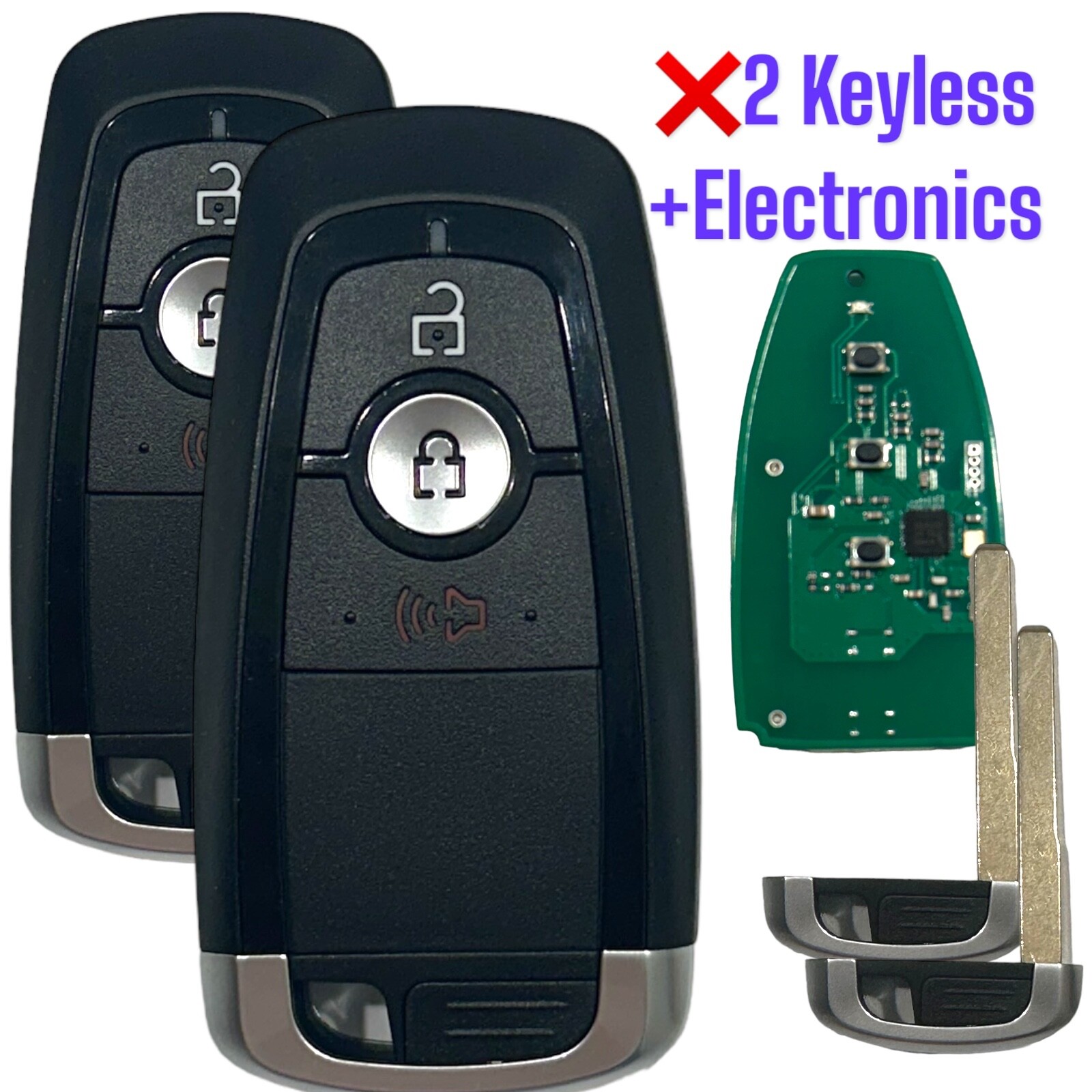 2 for 2018-2020 Ford Ecosport Remote Key Fob Smart Key Proximity 164 ...