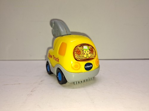 VTech Go Go Smart Wheels Yellow Tow Truck Talking Light & Sound Works ...