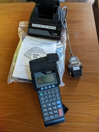 PSC PT2000 PSC DATA COLLECTOR TERMINAL and docking | eBay