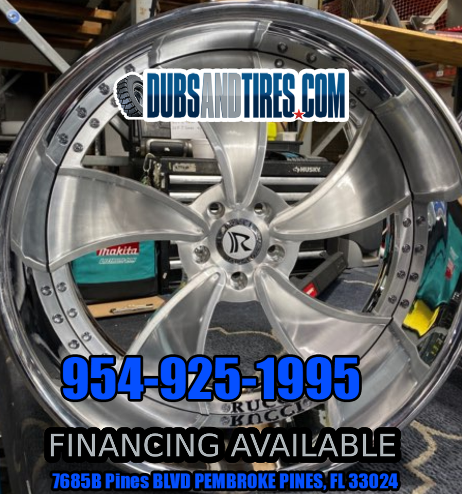 24 Inch Rucci Classico Rims 24x10 Wheels BP:5x120.7 Customizable Rims ...