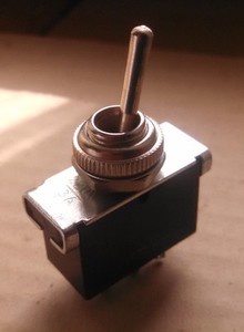 3x Vintage Toggle Switch Double Pole Double Throw (DPDT) On/On 3A 220V ...