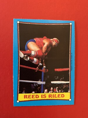 1987 O-Pee-Chee OPC 46 Reed is Riled WWF NM | eBay