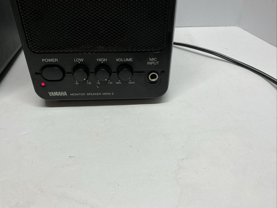 2-Yamaha Monitor Speaker Model MS101 II Fully Tested - 2 Speakers | eBay