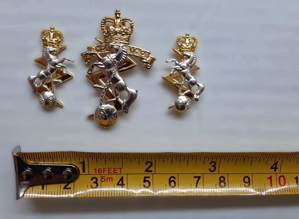 Reme Army Insignia British Reale Elettrico E Meccanico Ingegneri ...