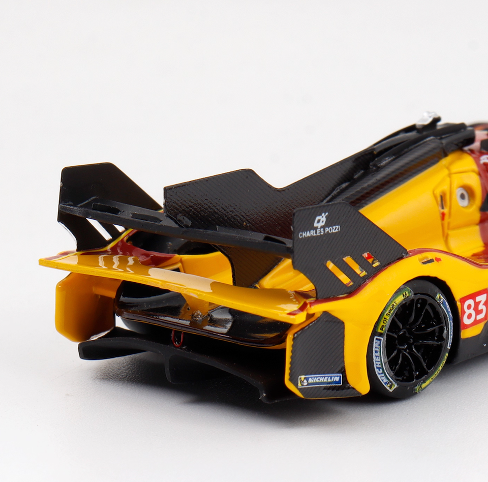 EY QD 1:64 Yellow 499P #83 2025 24th Racing Sports Model Diecast Resin ...