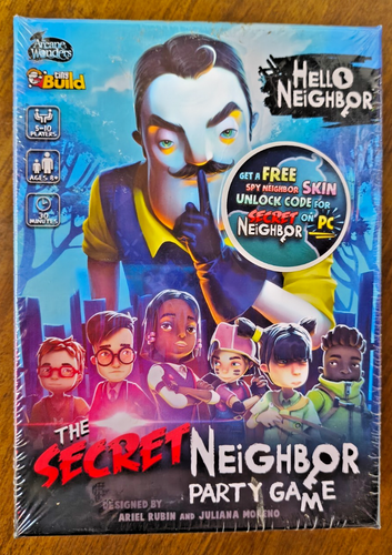 Hello Neighbor The Secret Neighbor Party Game New Sealed | eBay