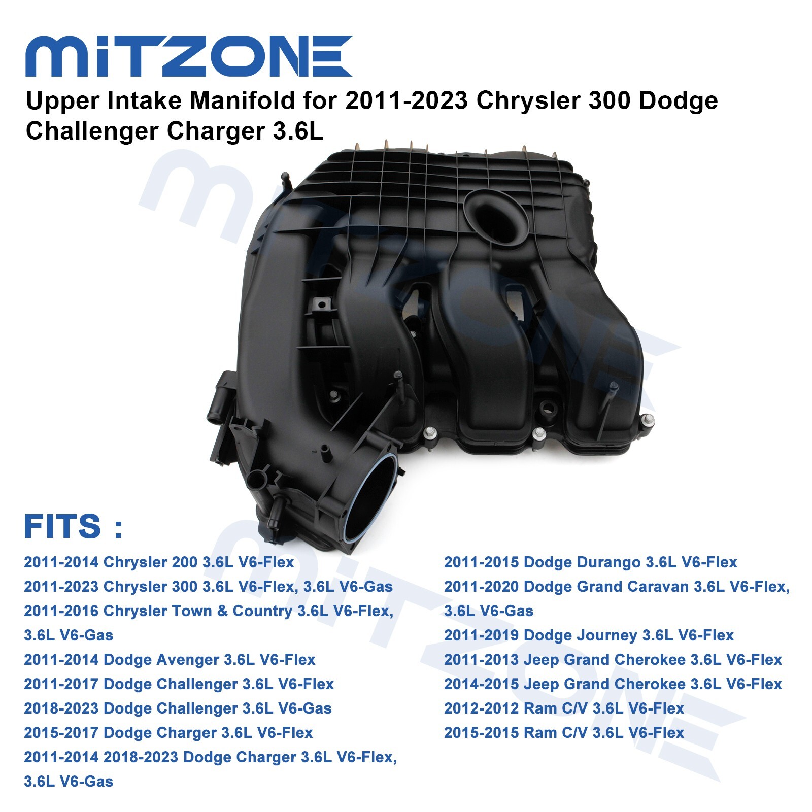 Upper Intake Manifold for 2011-2023 Chrysler 300 Dodge Challenger ...