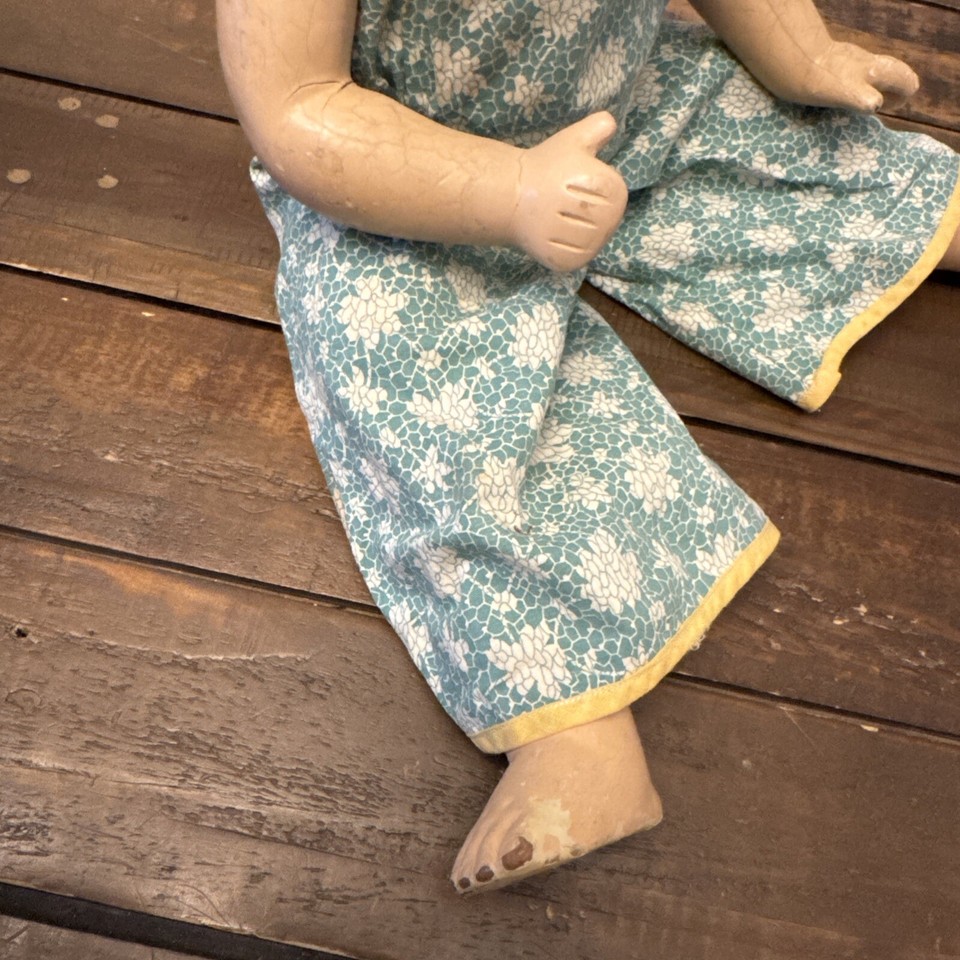 Vintage Composition Effanbee Patsy Ann Doll 19” Sleep Eyes Needs ...