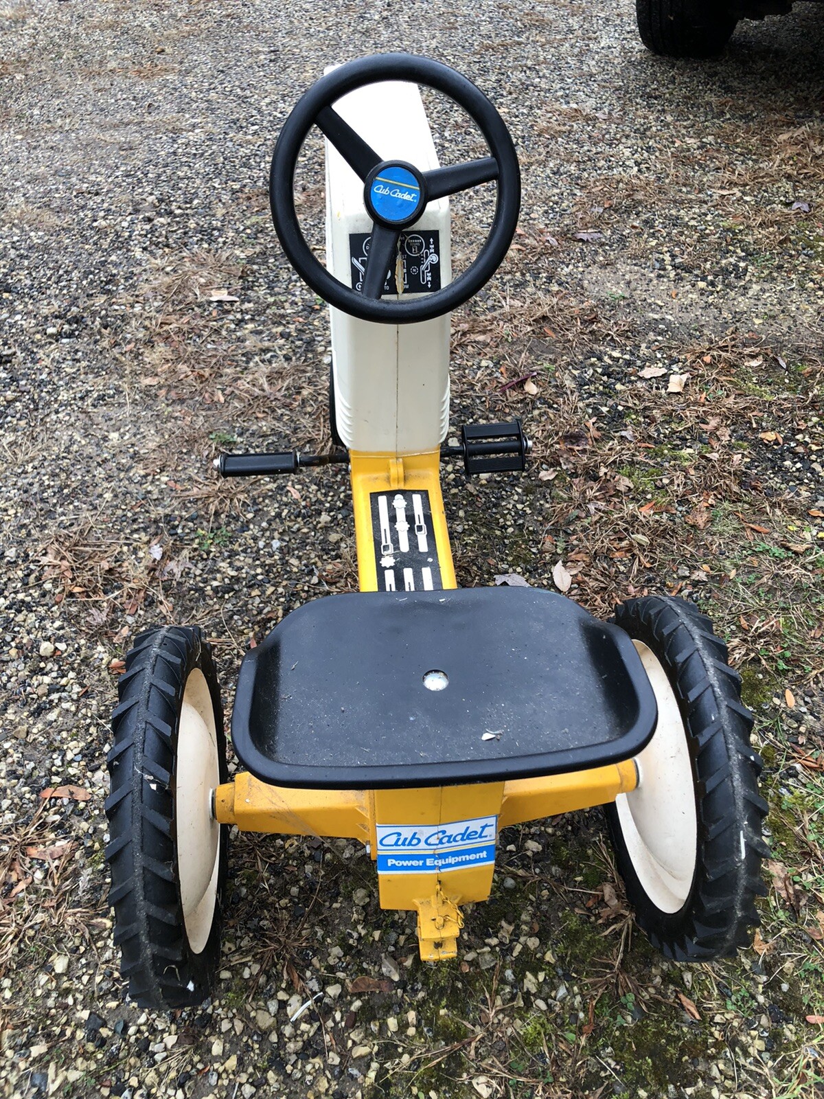 Rare Vintage Cub Cadet Metal Pedal Tractor Toy | eBay