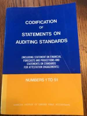 Codification of Statements on Auditing Standards Numbers 1 To 51 ...