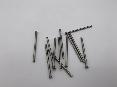 Royal .106 X 2" Long Bevel Headed Punches, Tool Steel Lot Of 12 Pieces ...