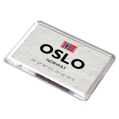 FRIDGE MAGNET - Oslo - Norway - Norway - Lat/Long | eBay