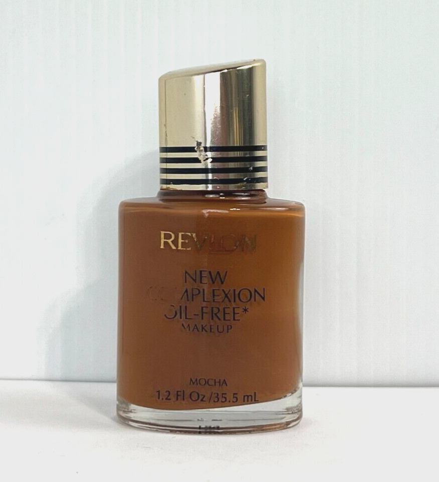 New REVLON New Complexion Oil Free Liquid Makeup - MOCHA** RARE! | eBay