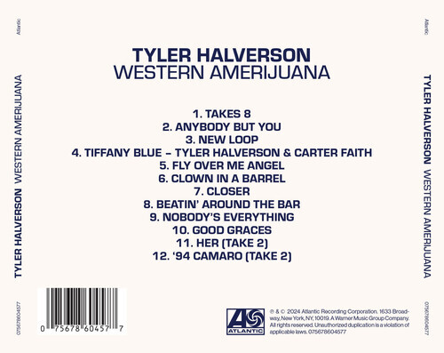 Tyler Halverson - Western Amerijuana [New CD] Alliance MOD | eBay