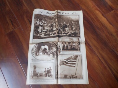 New York Times Picture Section, Rotogravure: Part 4 Mar 26, 1916 WWI ...