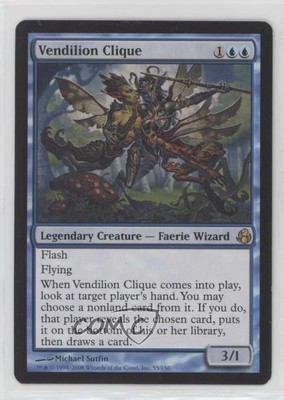 2008 Magic: The Gathering - Morningtide Vendilion Clique #55 0e3 | eBay