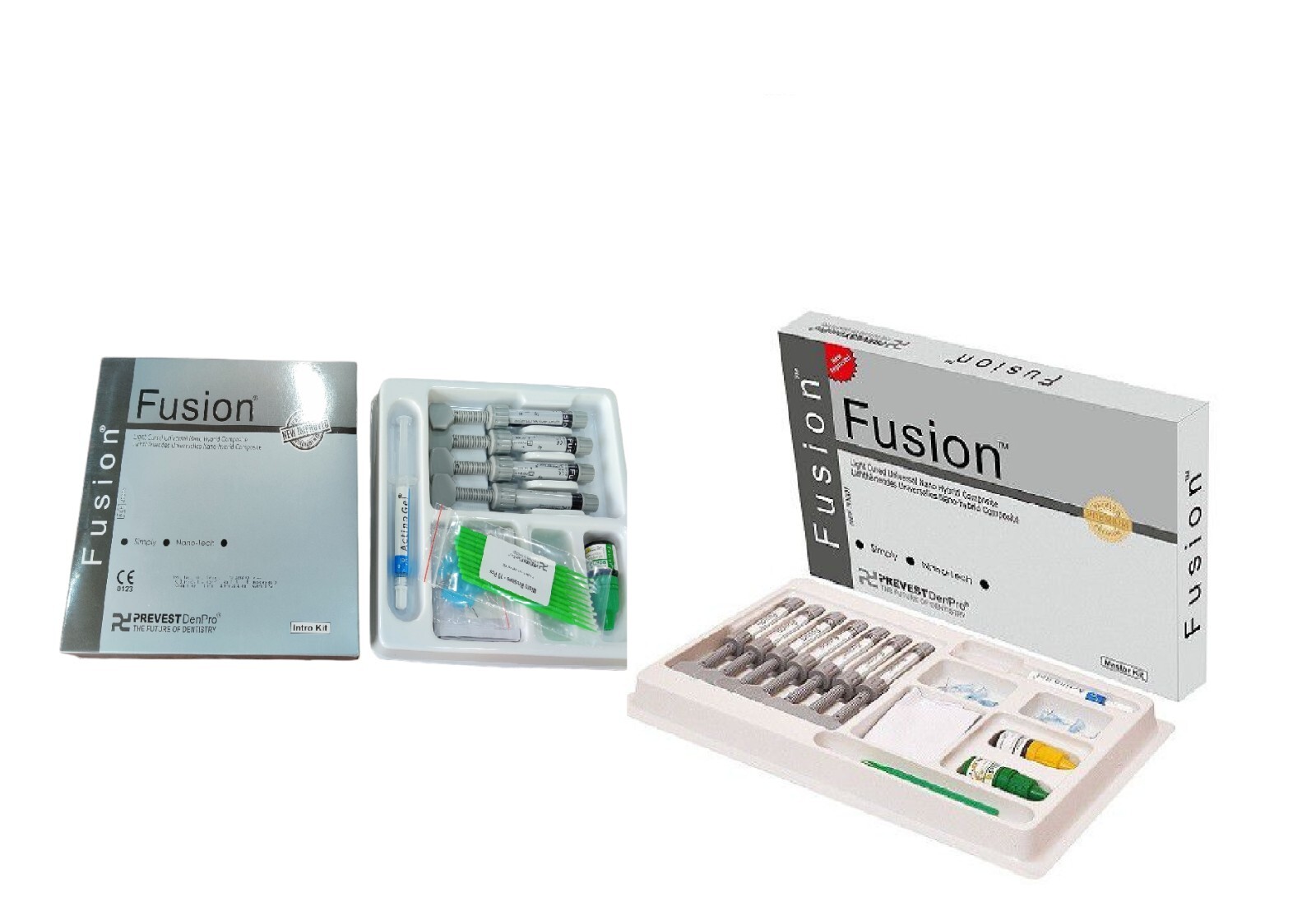 Prevest DenPro Fusion Universal Kit Dental Nano Resin Composite Kit ...