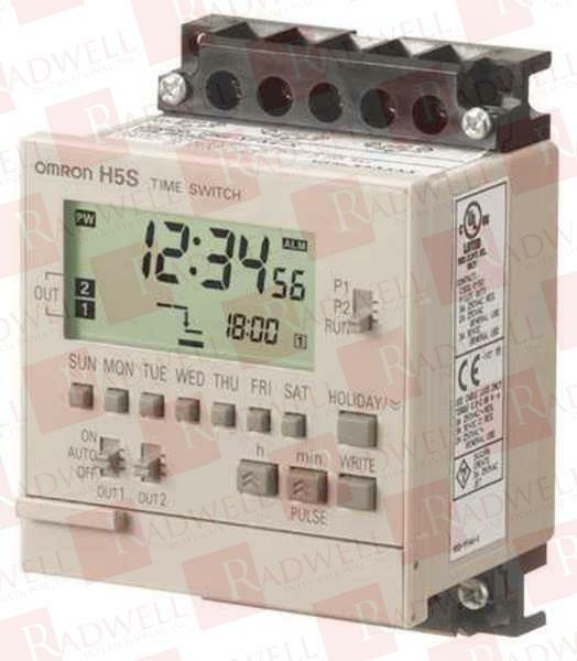 Omron H5s-yfb2-x Electronic Timer 365 Days 100 to 240 V AC H5s Time ...