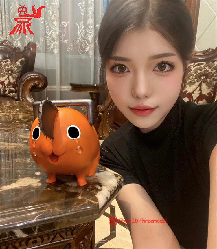 HAOWANWU 1/3 CM Cry Pochita Resin Painted Statue Pre-sell Limited 288 ...