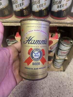 Hamms flat top beer can Hamms Brewing Co St. Paul Mn Old | eBay