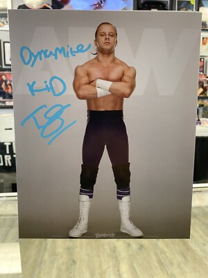 Dynamite Kid Tommy Billington signed AEW Wrestling 8x10 Photo | eBay