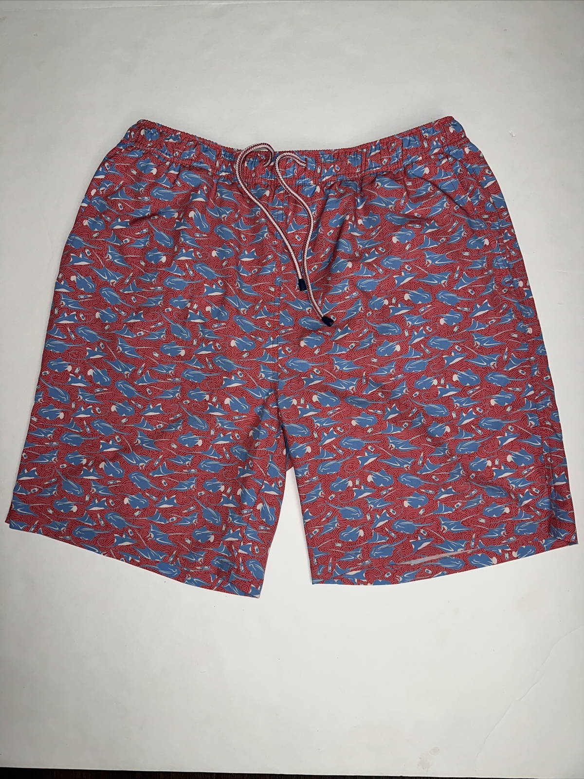 Peter Millar Bathing Suit Swim Trunks Sting Ray Patte… - Gem