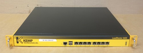 Kemp LoadMaster 3600 Load Balancer model NSA3110-LM3600-IR for sale ...