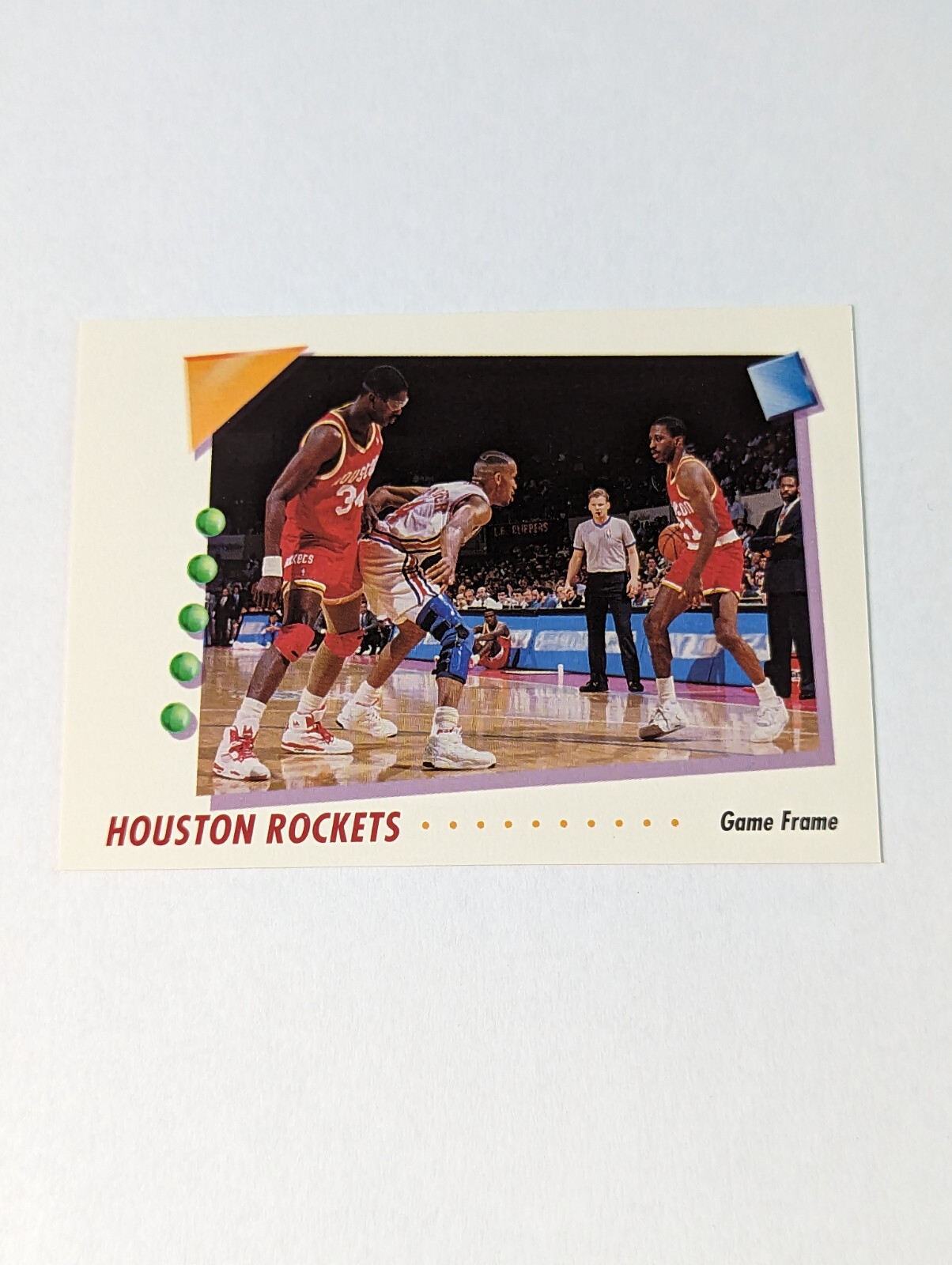 Vintage 1992 SkyBox Houston Rockets Game Frame Trading Card | eBay