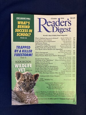 Vintage Reader’s Digest Magazine | October 1994 | eBay