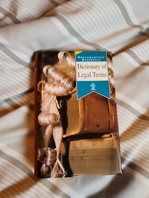 Dictionary of Legal Terms Brockhampton Reference Hardback Book | eBay UK