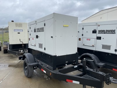 Generators - Trailer-Mounted Diesel Generator Genset