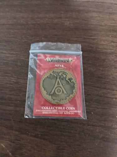 Warhammer AOS Azyr New Release Collectible Coin 5011921190324| eBay
