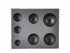 Graphite Sphere Ingot Mold 7 IN 1 Refining Casting Melting Gold Silver ...
