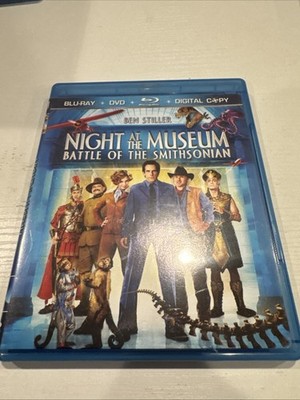 Night at the Museum: Battle of the Smithsonian (Blu-ray/DVD, 2009, 3 ...