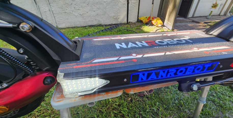 USED NANROBOT LS7+ ELECTRIC SCOOTER 72V 35A 6000 WATTS STREET TIRES ...