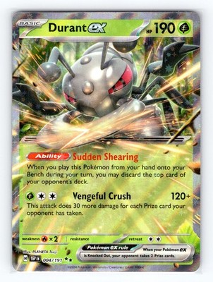 Pokemon Surging Sparks Durant ex - 004/191 | eBay