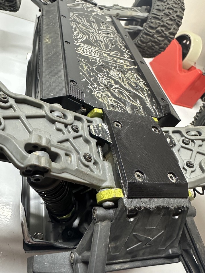 Rlaarlo Carbon Metal Terminator chassis Skid Plates | eBay UK