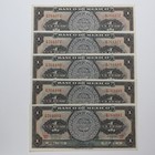 December 1957 Mexico 1 Peso Banknote - Serie GY - Lot of 5 | eBay
