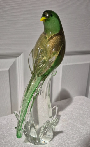 Formia Murano Art Glass Quetzal Exotic Birds Of The World Collection | eBay