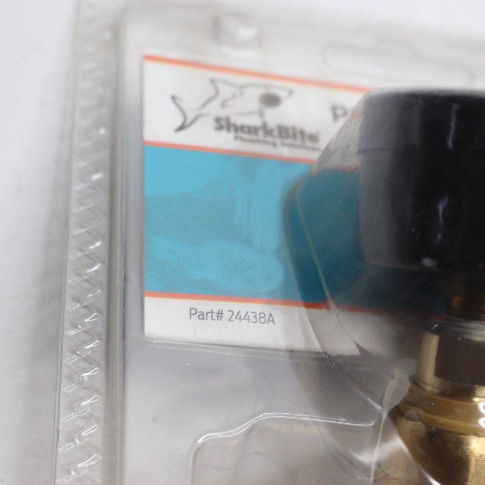 SharkBite Pressure Gauge Tee Push to Connect Plumbing Fitting Brass 3/4 ...